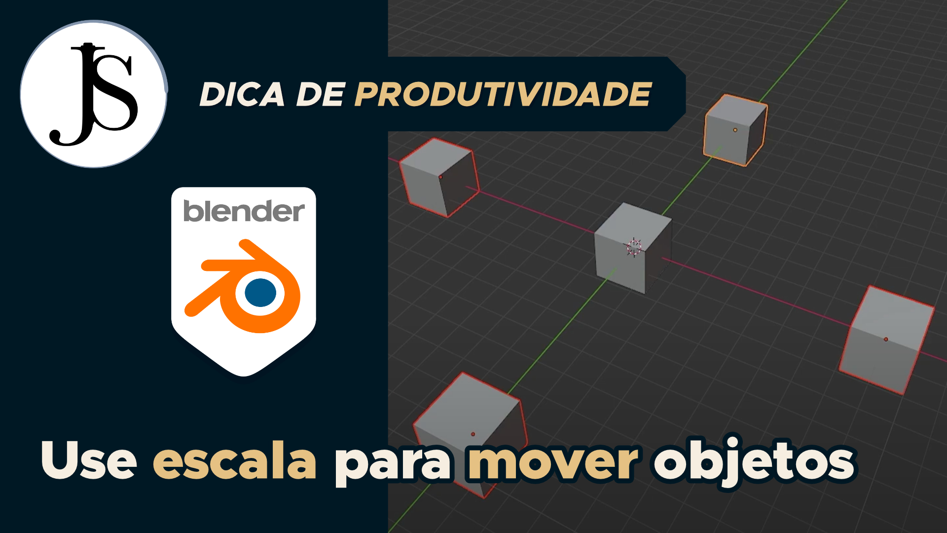Dica — Uma forma interessante para mover objetos no Blender - JS ...
