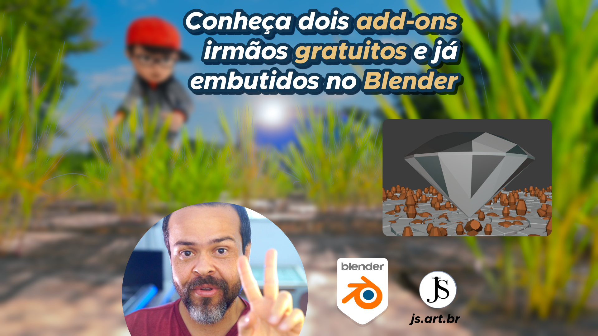 Blender — Extra Objects e Extra Curves — saiba como ativar e usar
