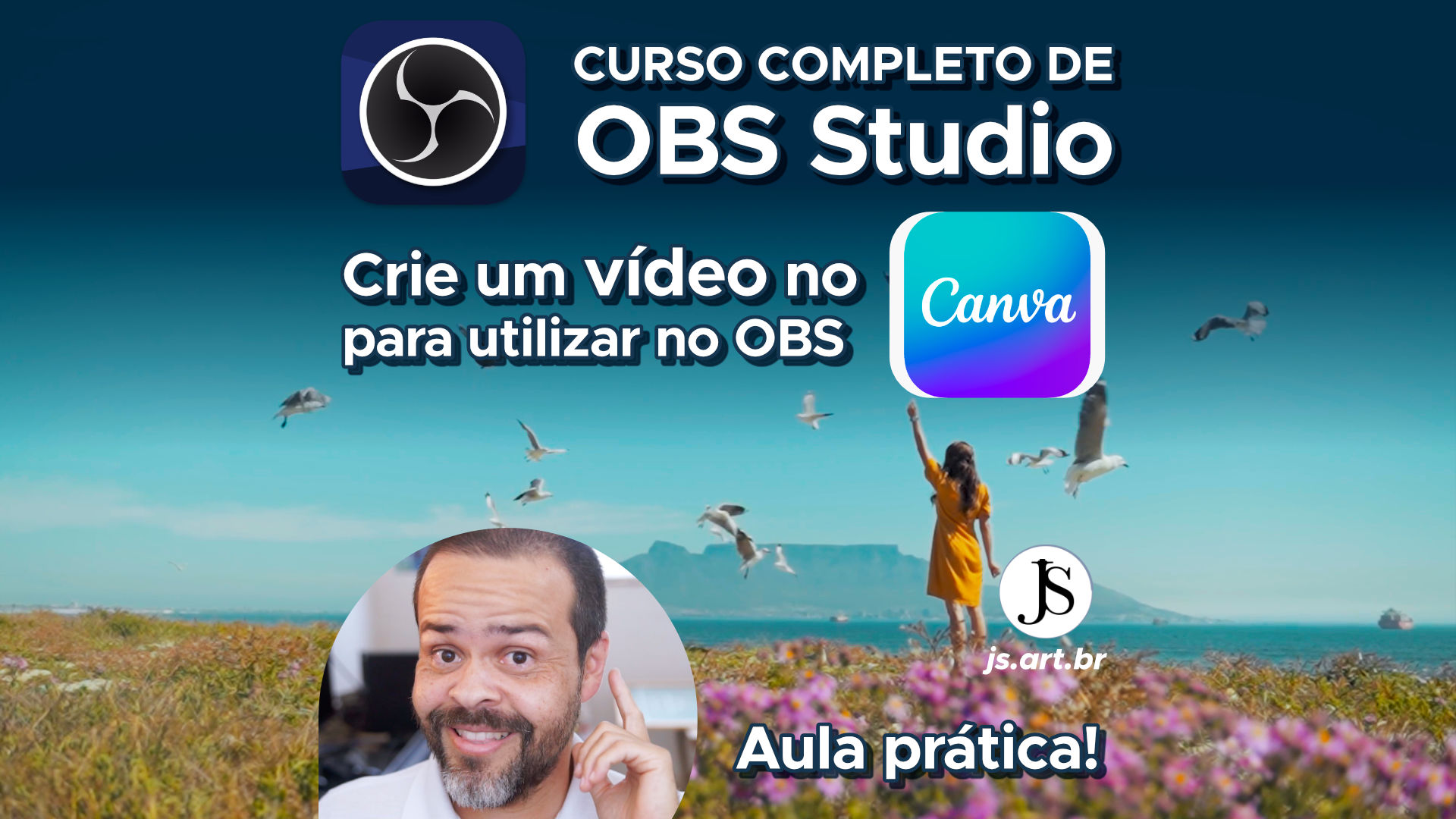 Curso de OBS — Use o Canva para criar uma cena de introdução - JS ...